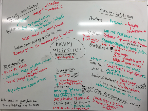 Airway microskills references | Greater Sydney Area HEMS